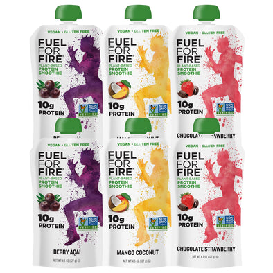 Protein Smoothie Pouches Variety Packs | Fuel For Fire